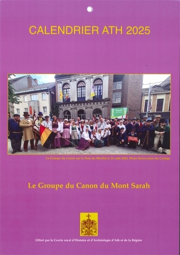 Ath: Le groupe du Canon va faire la "Une " du calendrier du Cercle ...