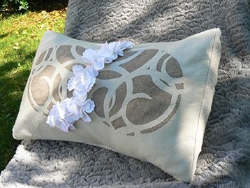 Diy coussin en appliqué et dossier de chaise dans le magazine idées ...