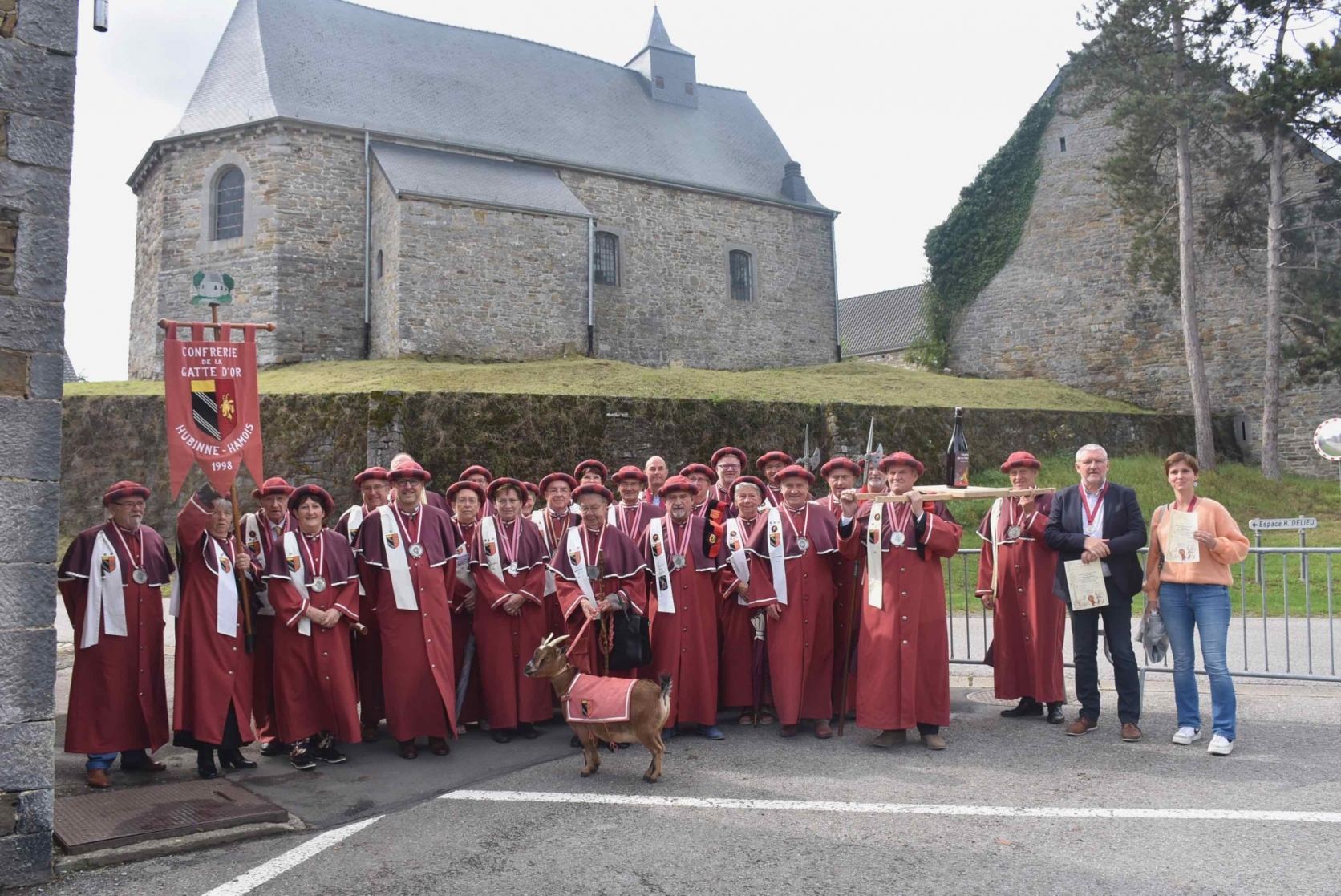 Gaby Labar, nouveau Grand Bailli de la confrérie de la Gatte d’or de ...