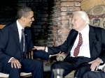 Barack Obama rend visite à l'évangéliste Billy GRAHAM - Sébastien FATH