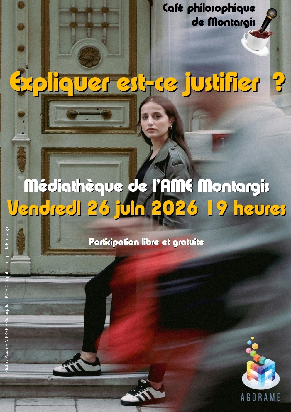 Expliquer est-ce justifier ?" - Café philosophique de Montargis