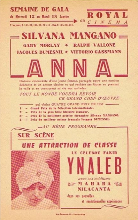 Anna au Royal : Cher Nanni...