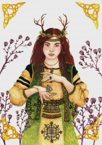 Druidesse - Du côté de chez Delph