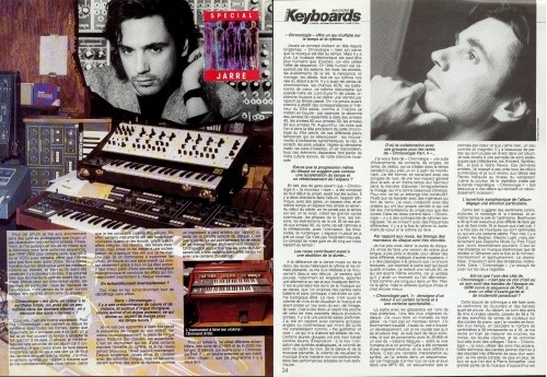 Keyboards été 1993 - Spécial Chronologie : Fan de Jean Michel Jarre ...