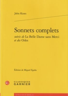 John Keats, Sonnets complets : recension : litteraturedepartout