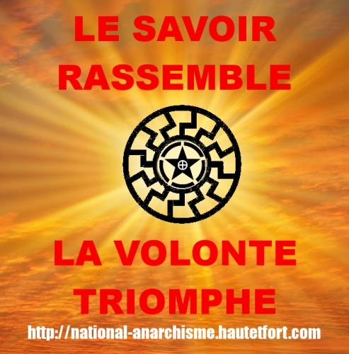 Rejoindre le combat national-anarchiste : mode d'emploi : NATIONAL ...