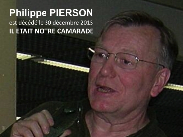 Triste nouvelle : Philippe Pierson nous a quittés : SYNTHESE NATIONALE