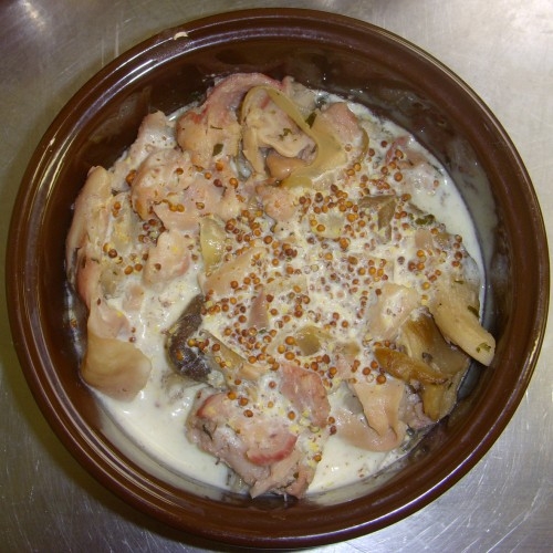 Cassolette d'andouillette en croûte : Cuisine du coin