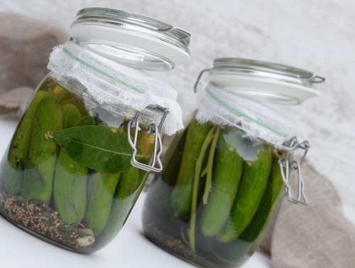 Pickles de petits concombres : La Cocotte